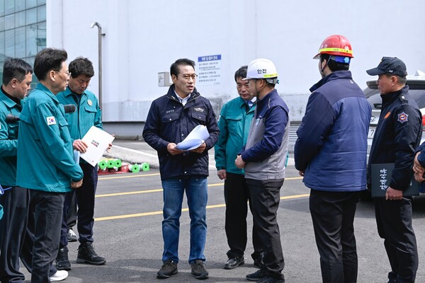 최경식 남원시장 주말 일정 취소 산불 예찰 점검